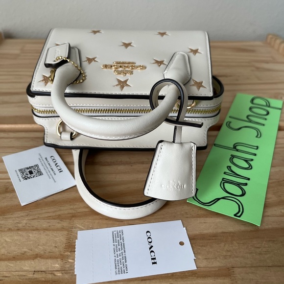 Coach | Bags | Coach Andrea Mini Carryall With Stars Print | Poshmark